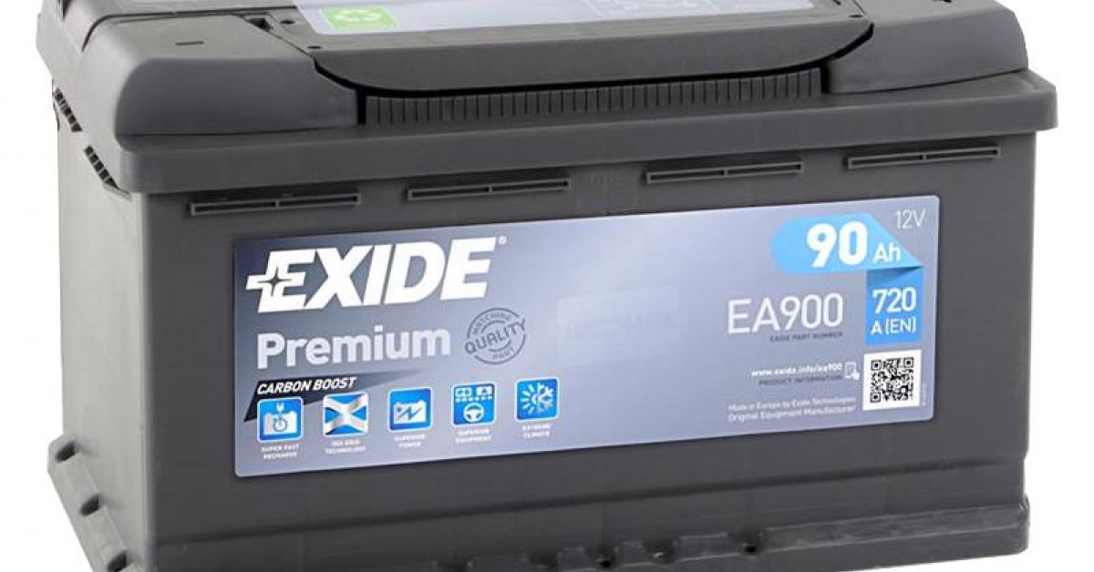 EXIDE PREMIUM 12V90 AH JOBB+ AKKUMULÁTOR EA900