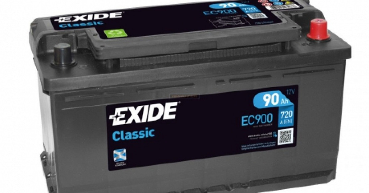 Exide Classic EC900 90Ah jobb